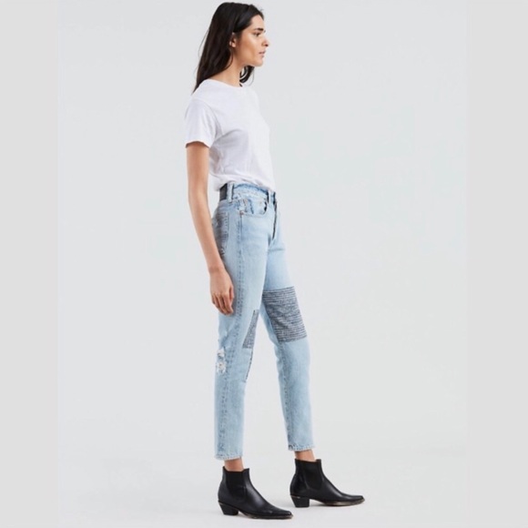 Levi's | Jeans | Levis 5 Made Crafted Patchwork Skinny Jeans | Poshmark
